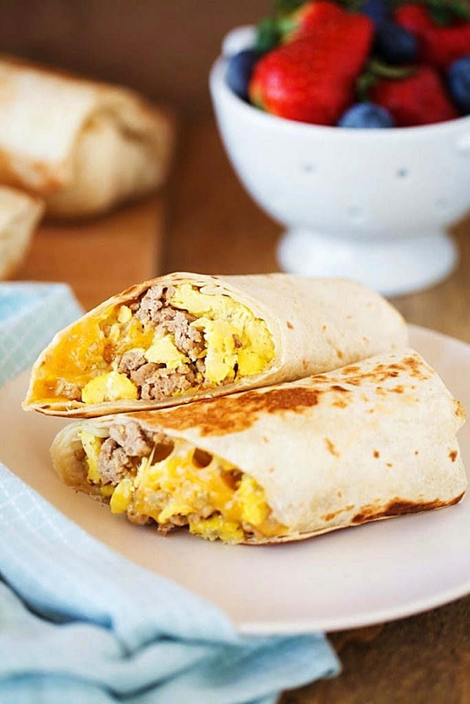 Sausage Burrito (8 Pack) – Seattles Favorite